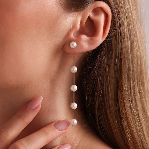 Long Earrings for Women - Etsy