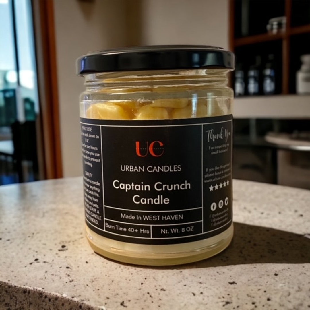 8 Oz Captain Crunch Scented Candle by Urban Candles LLC - Etsy