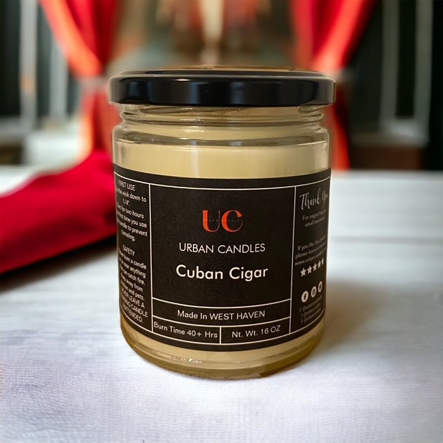 Cuban Cigar (warm and Smoky) Scented Candle 8 Oz - Etsy