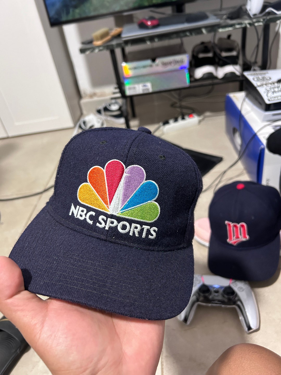 Vintage Cap NBC Sports - Etsy