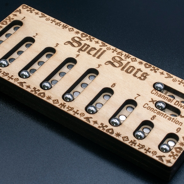 Dnd 5e Cleric Spell Tracker - Etsy