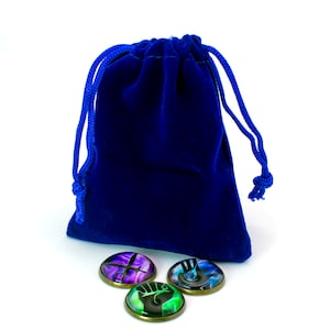 Custom Glass and Metal Premium Class Icon RPG Table Top Tokens - DND ...