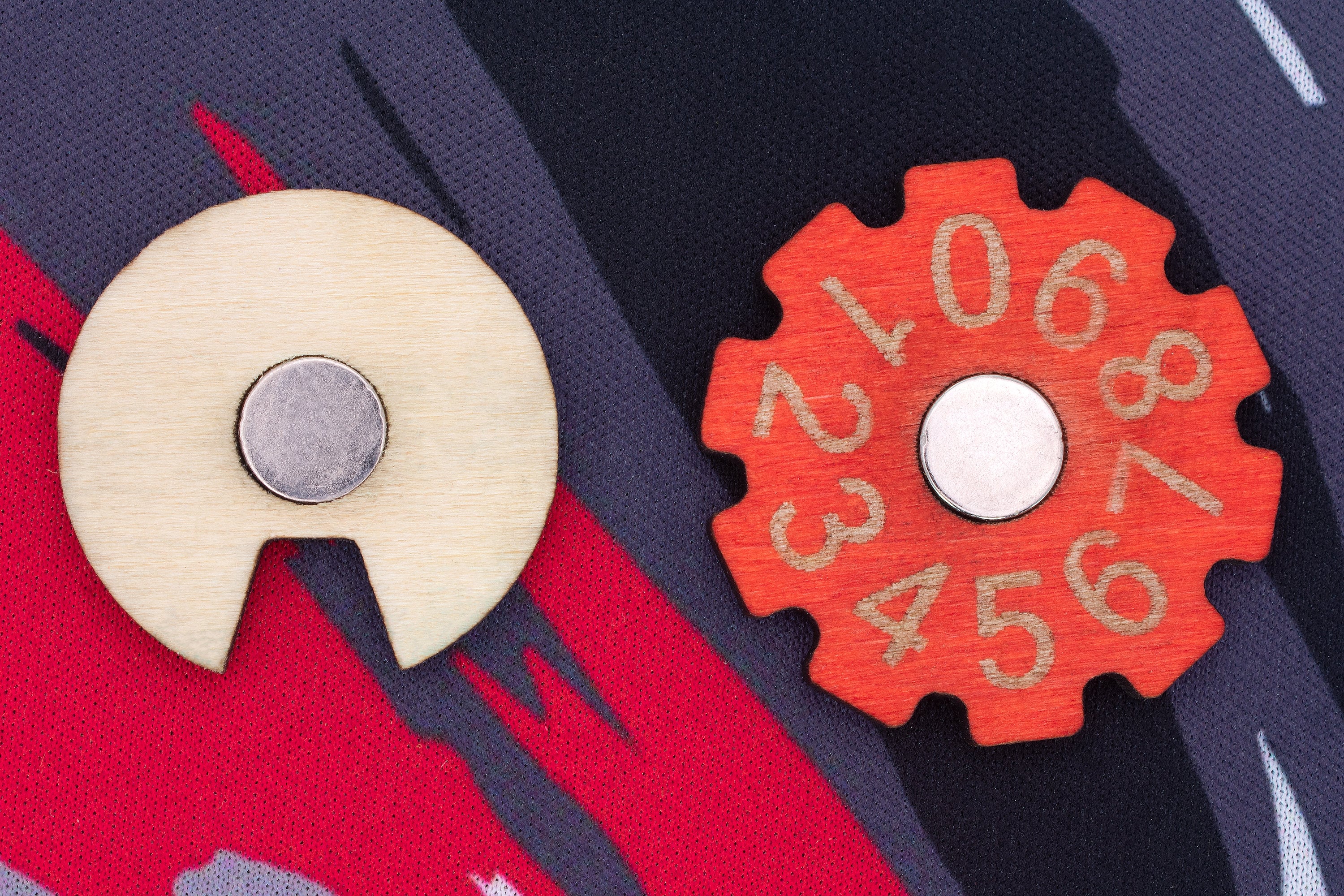 Wooden Game Counters Dials 0-9 Counters for Board Games and Role ...