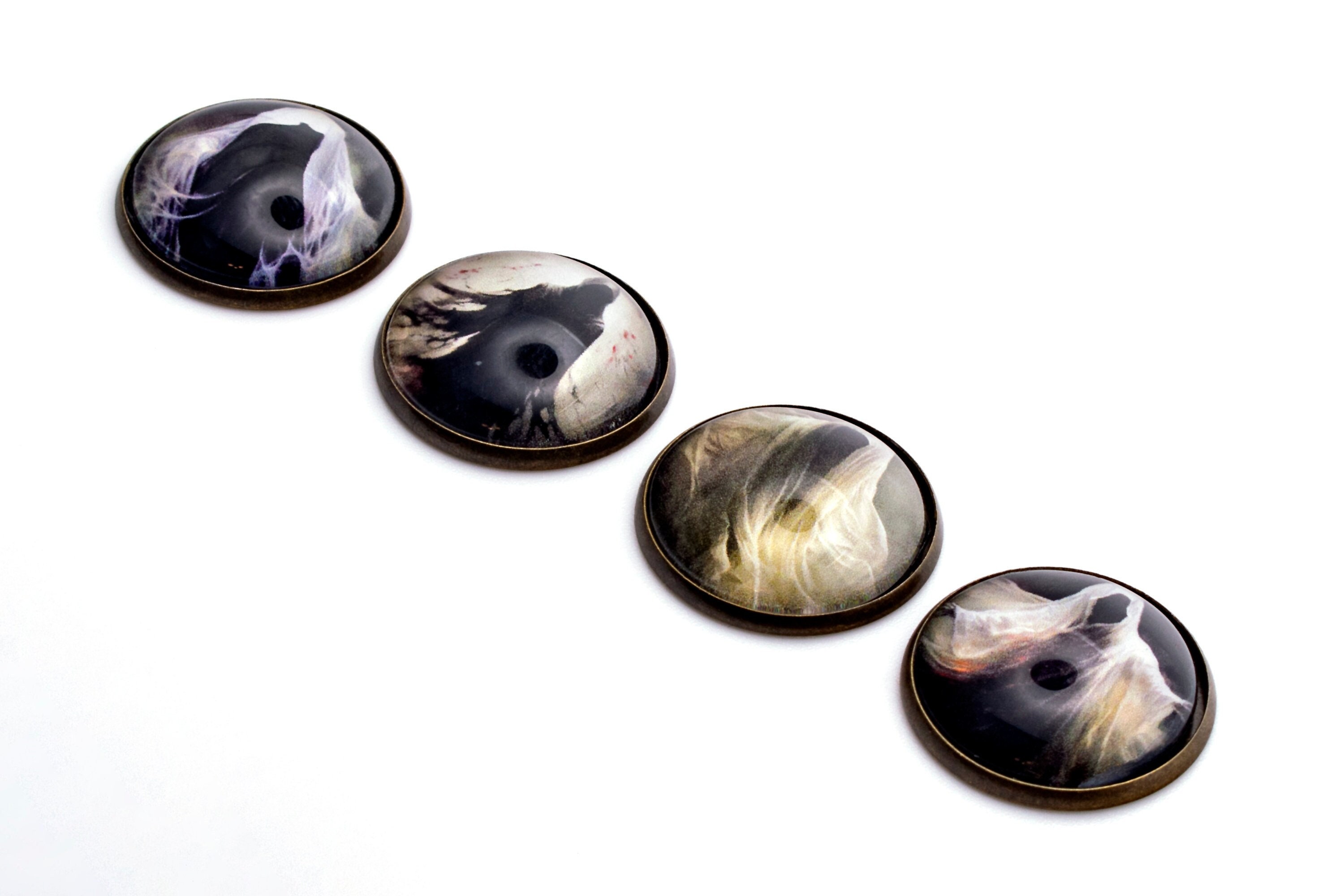 Glass and Metal Premium Ghost Tokens DND 5E RPG Table Top - Etsy