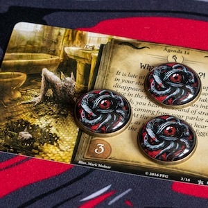 Doom Tokens Arkham Horror LCG Compatible - Premium Glass and Metal ...