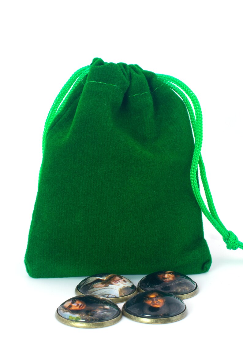 Glass and Metal Premium Character RPG Table Top Tokens DND, 5E - Etsy