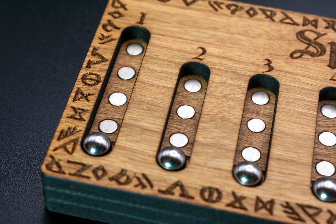 Personalized Wizard Wooden Spell Slot Tracker - DND 5e Counter - Etsy
