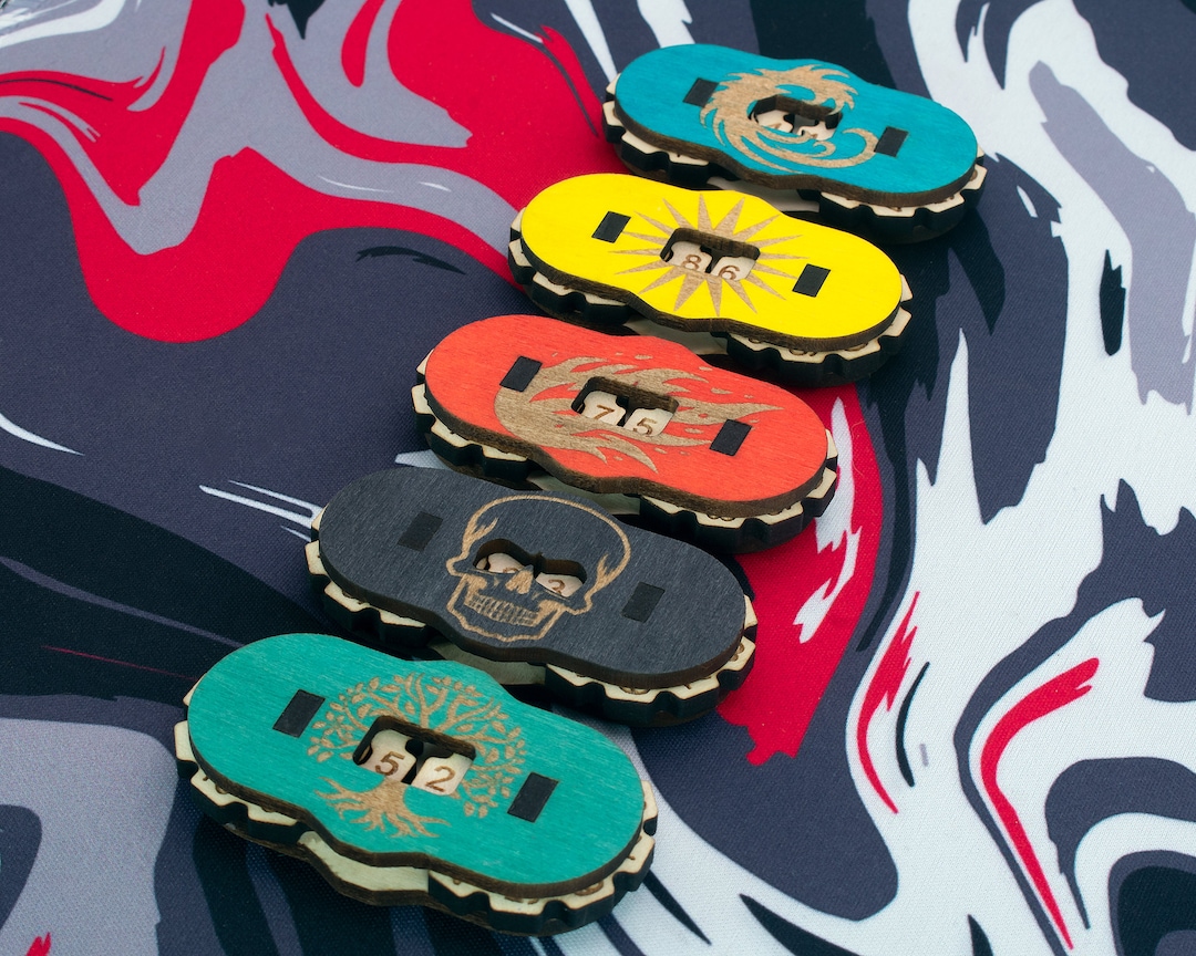 Wooden HP Tracker: MTG Dnd 5e, RPG Health Counter 0-99 - Etsy Australia