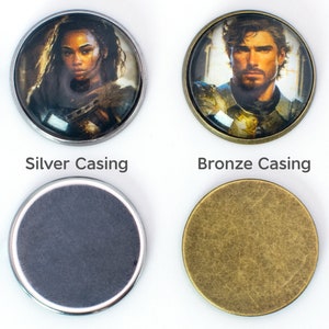 Vampire Premium RPG Tokens - Glass and Metal, DND, 5E, Table Top - Etsy