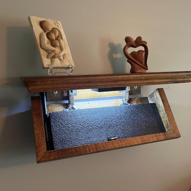 Hidden Compartment Shelf - Etsy