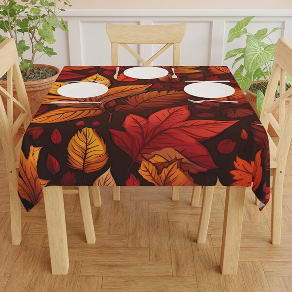 Autumn Tablecloth - Etsy