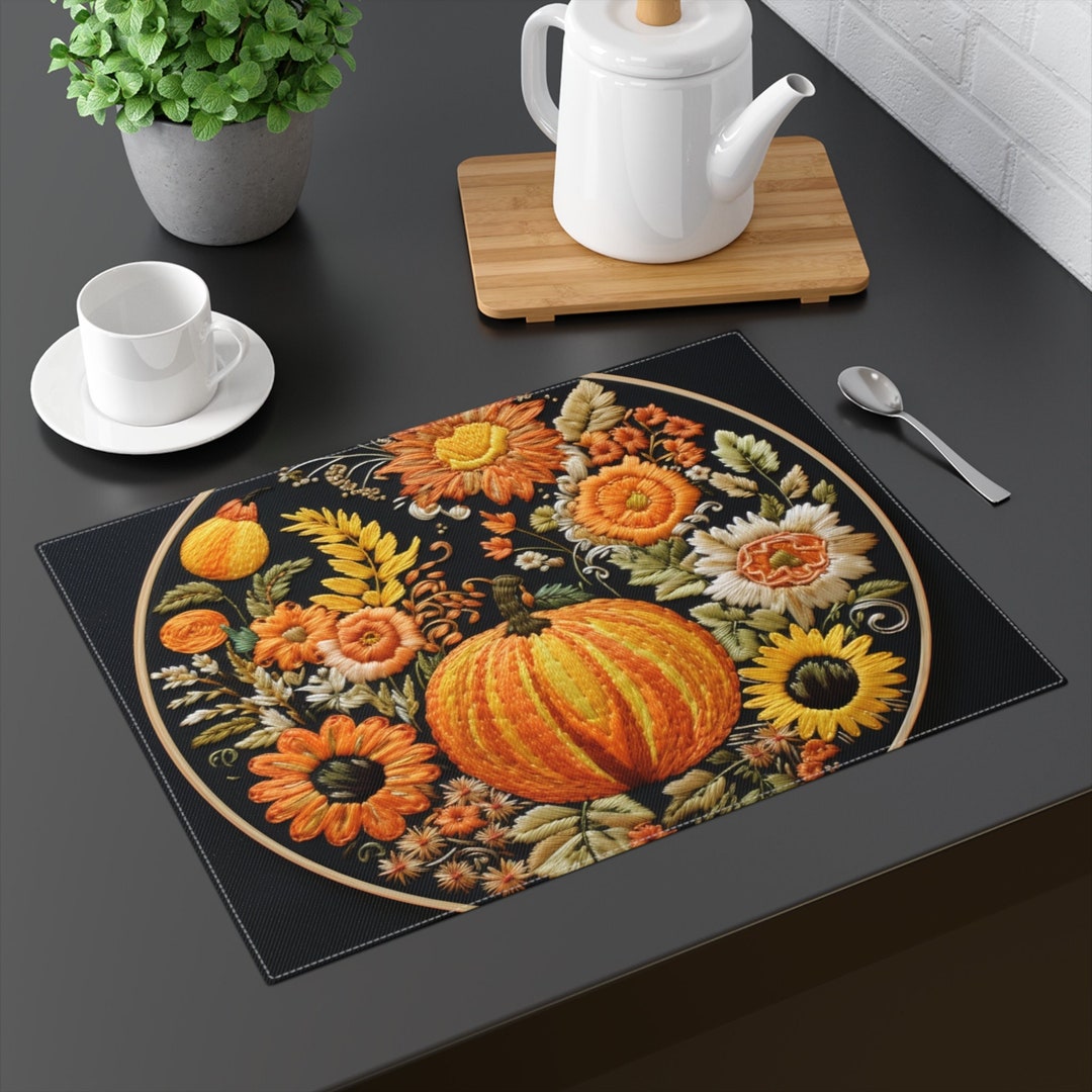 Thanksgiving Placemats, Thanksgiving Decor Placemats, Fall Decor ...
