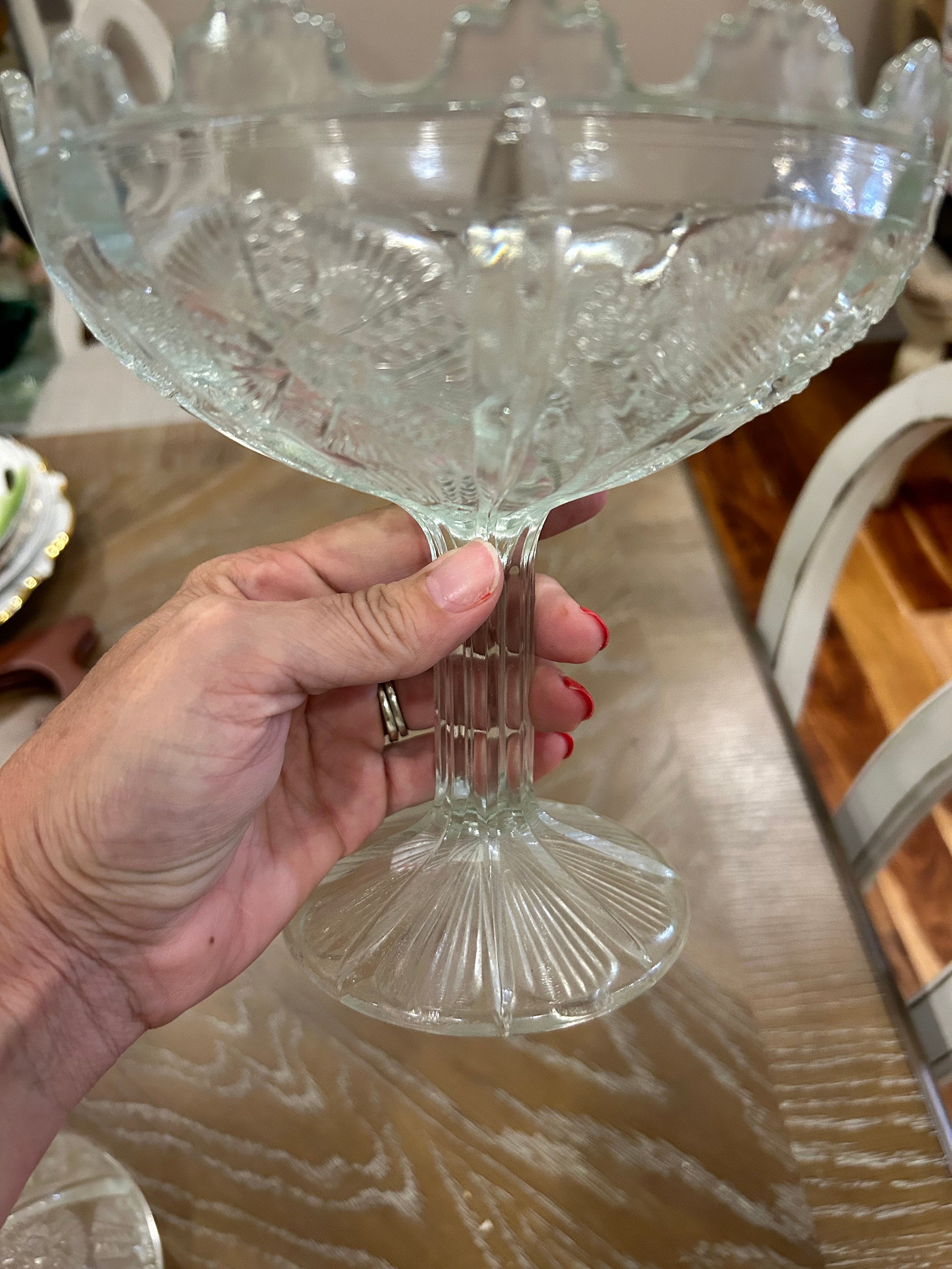 Inverted Thistle Candy Dish - Etsy