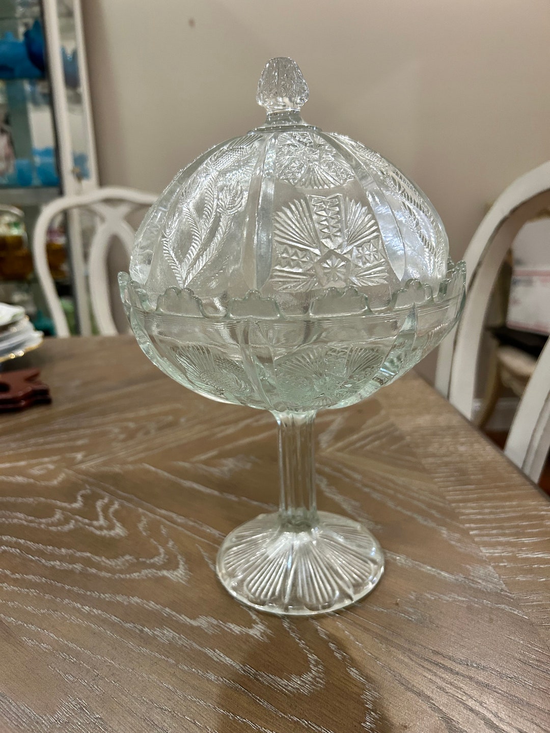 Inverted Thistle Candy Dish - Etsy