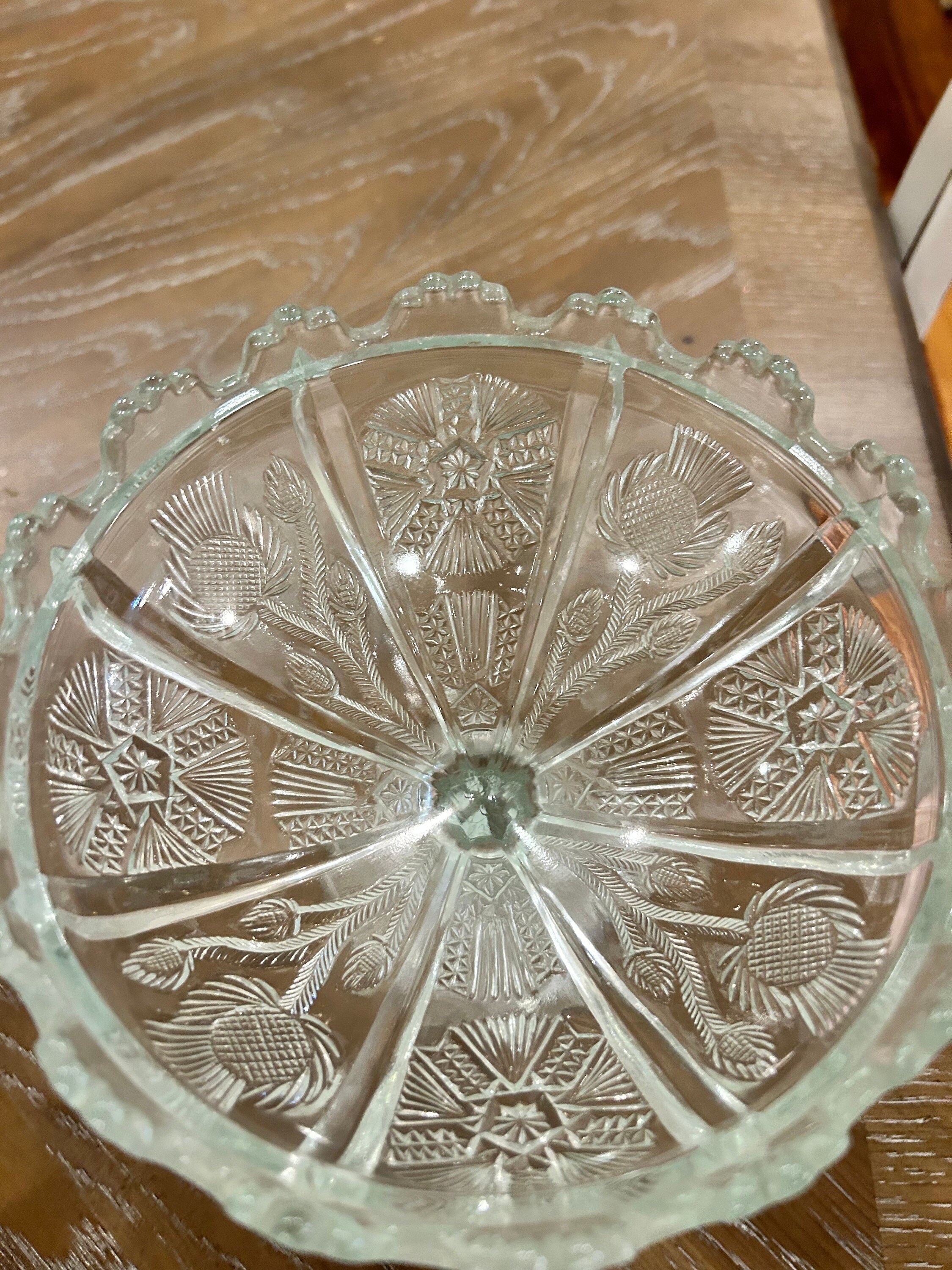 Inverted Thistle Candy Dish - Etsy