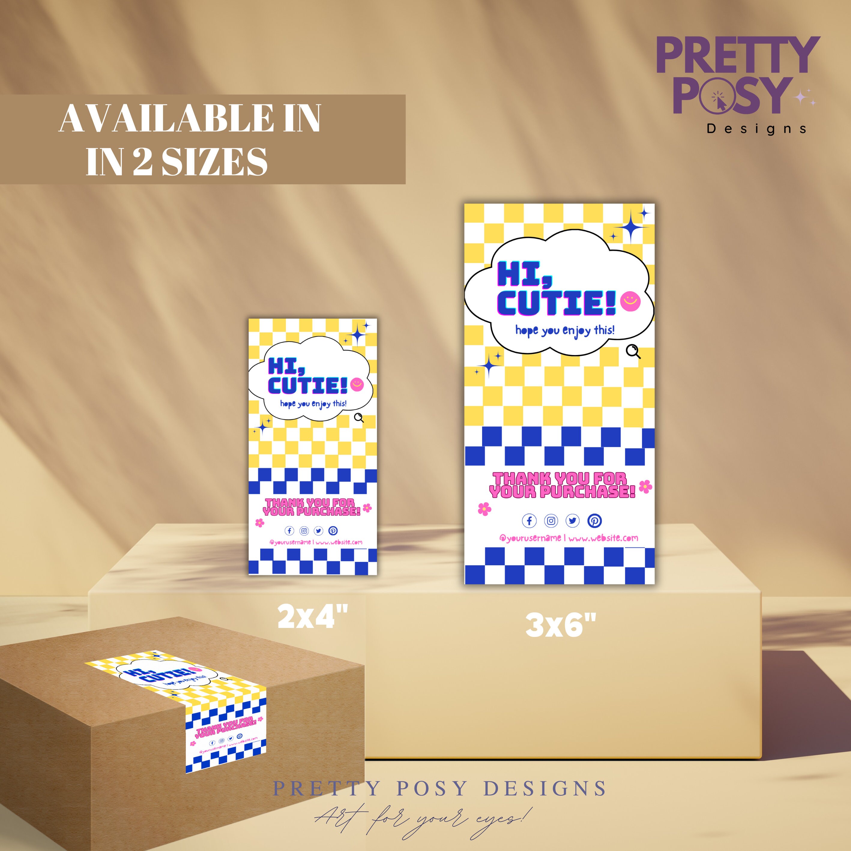 Editable Box Label Box Sticker Label Template Custom Packaging Labels ...