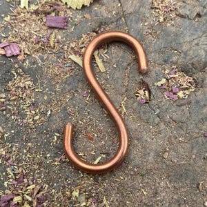 1 Inch Copper S Hook - Etsy