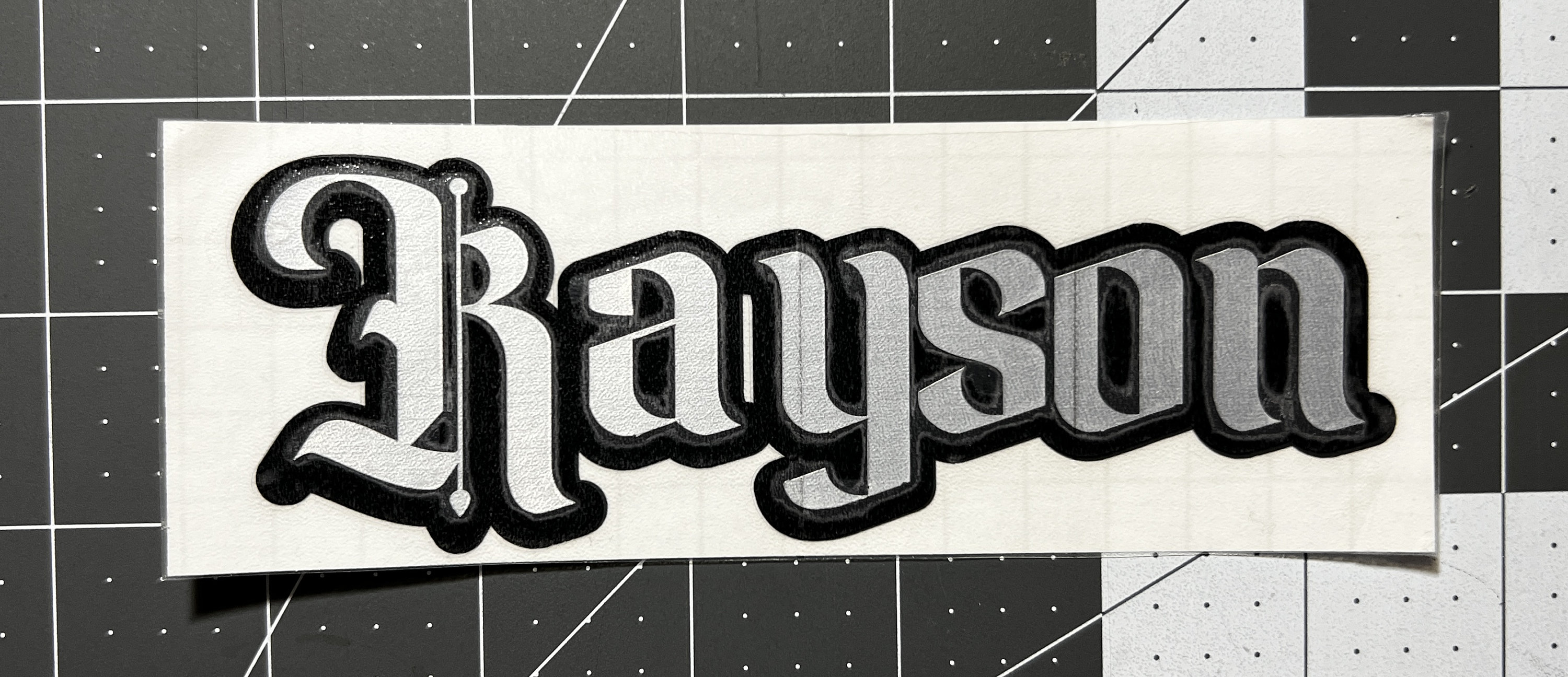 Custom Text Decals - Choose Your Font, Color, Length - Custom Vinyl ...