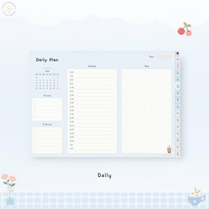 2025 Digital Planner | 2025 Cute Planner | Dated Planner | Goodnotes ...