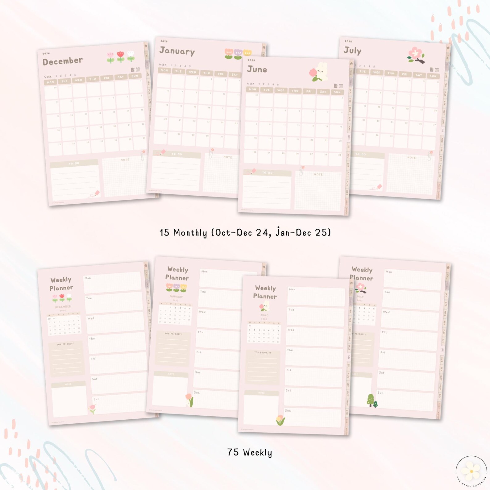 2025 Digital Planner | Portrait Planner | Dated Planner | Goodnotes ...