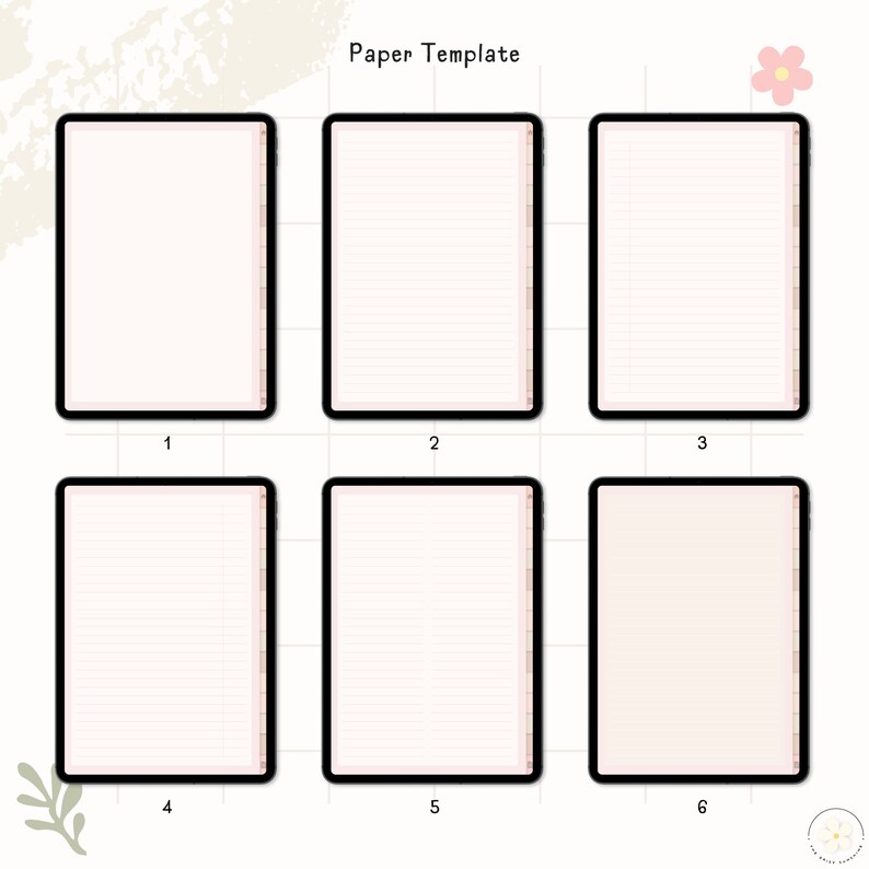 Kawaii Digital Notebook | Cute Notebook | Diary Notebook | Hyperlinked ...