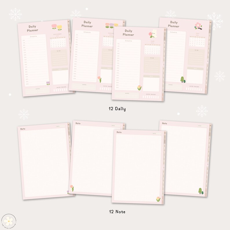 2024 Digital Planner 2024 Portrait Planner 2024 Dated Planner Goodnotes ...