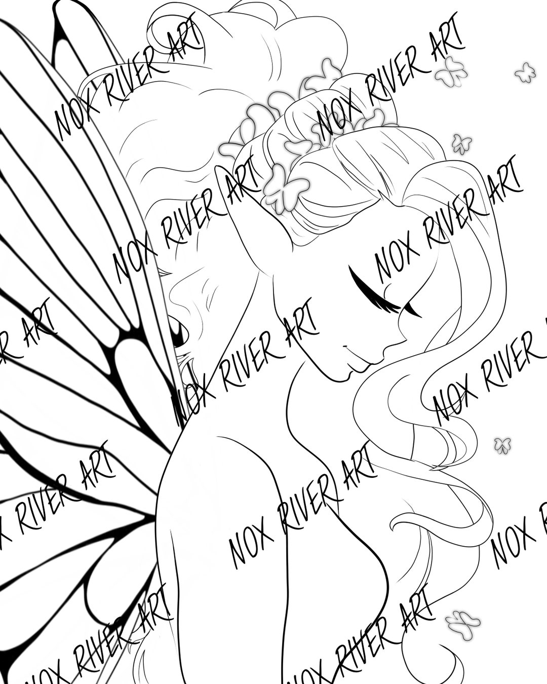 Luminous Coloring Page - Etsy