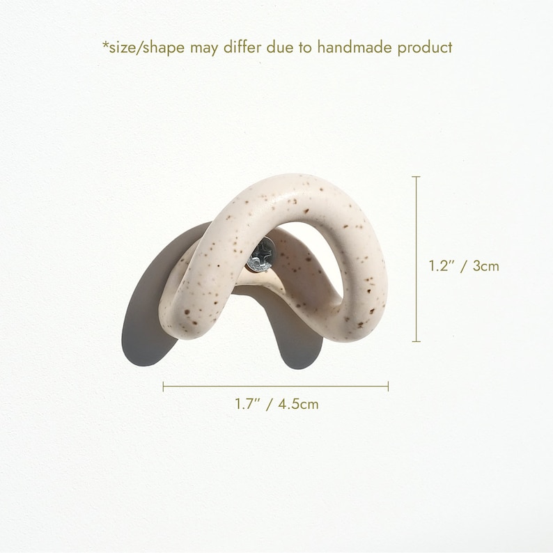 Ceramic Wall Hooks Handmade Decorative Coat Hook / Colorful Towel Hook ...