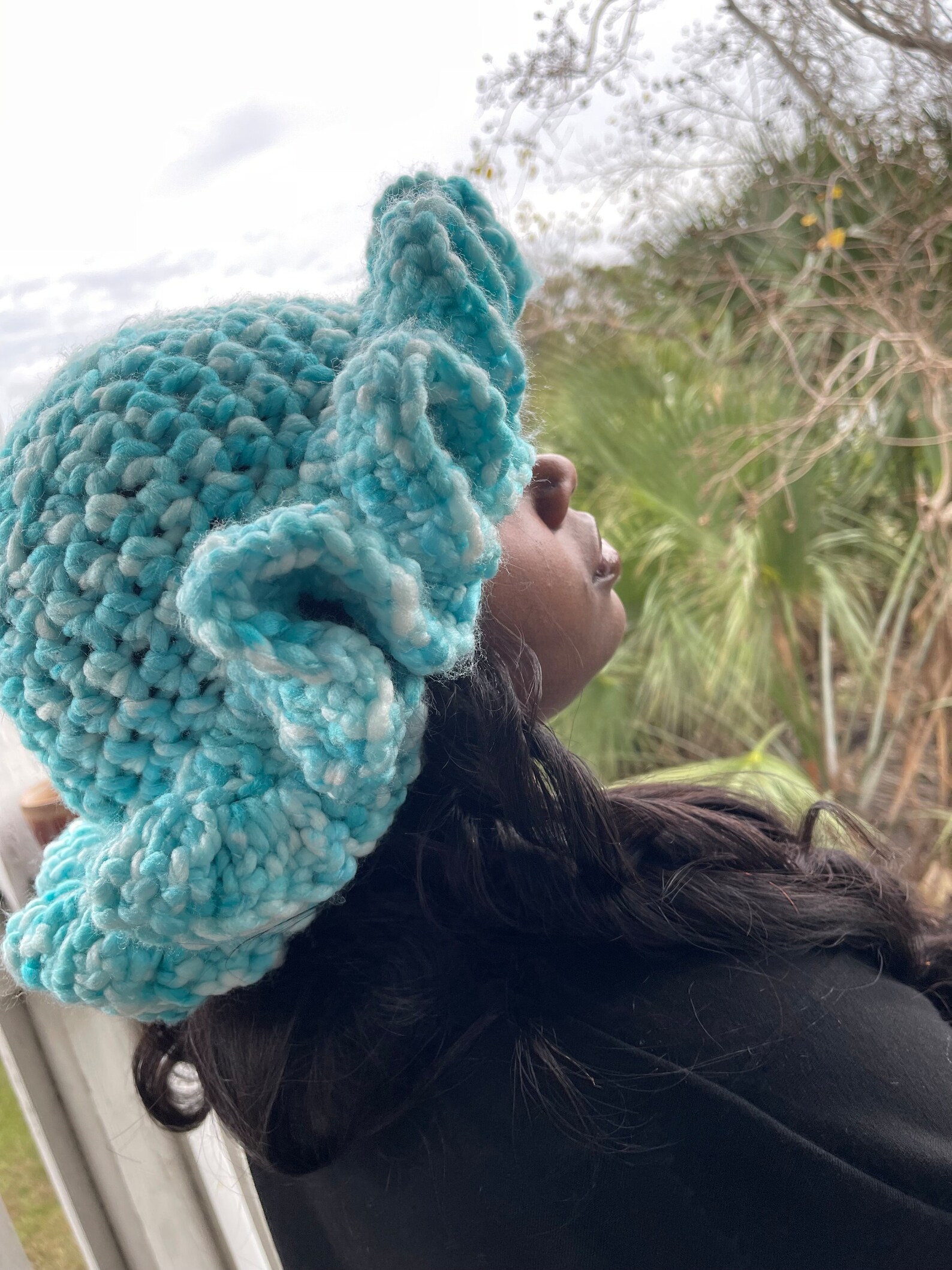 Crochet Customizable Bucket Ruffle Hat. - Etsy