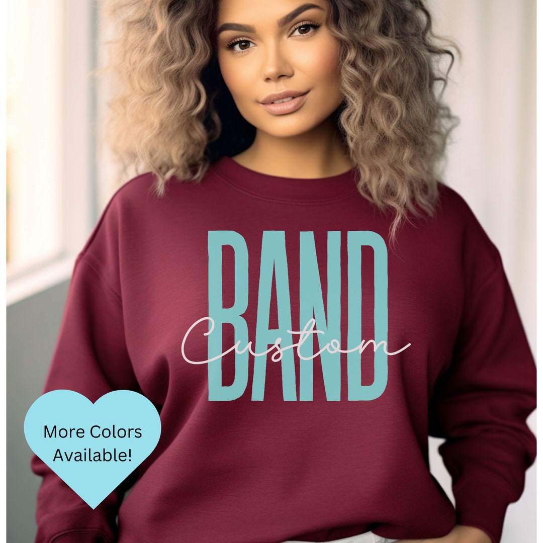 Personalized Band Competition Name Sweatshirt, Custom Band Shirt, Band ...
