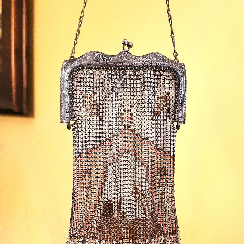 Vintage Mesh Purse - Etsy