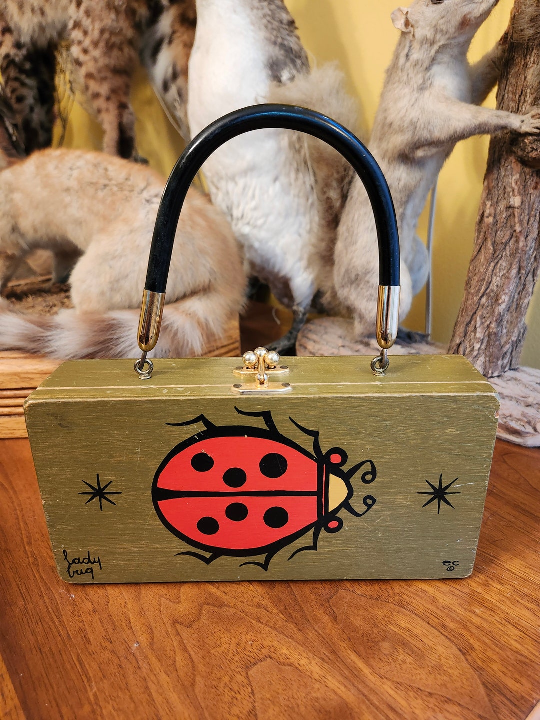 Rare Vintage Enid Collins of Texas Lady Bug Handbag - Etsy