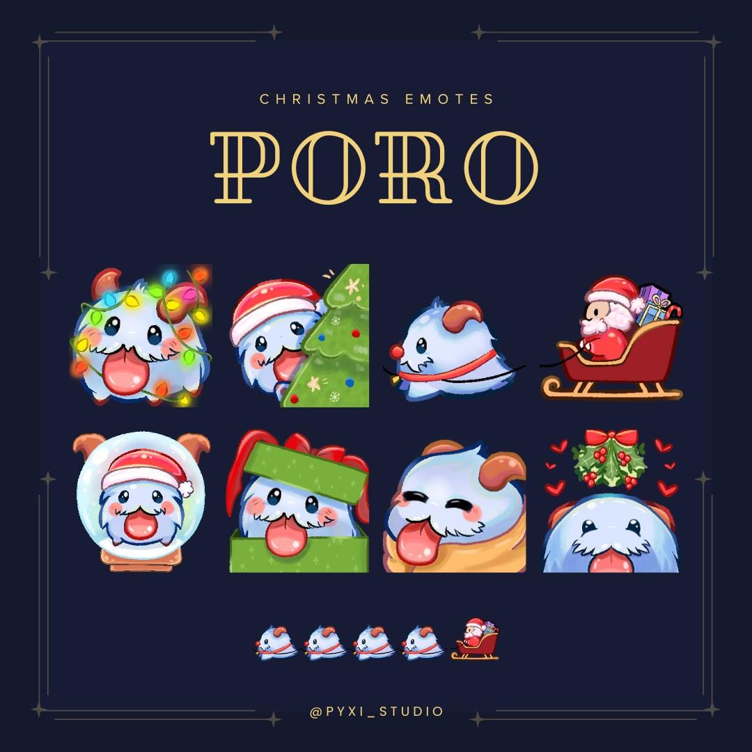 8 Emoticones De Poro / League of Legends / LOL / Discord / Youtube ...