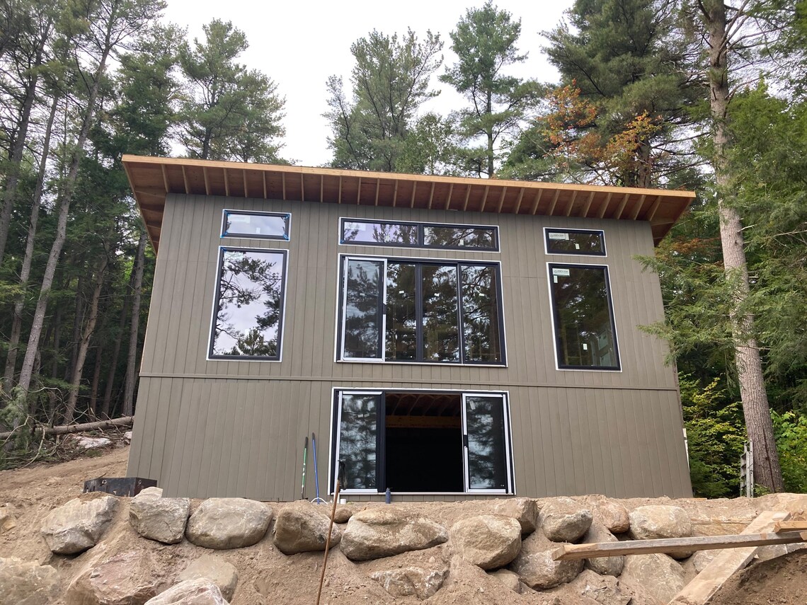 1 Bedroom Pender Island Cabin Plans: 20'x30' (600 Sqft) - With Optional ...