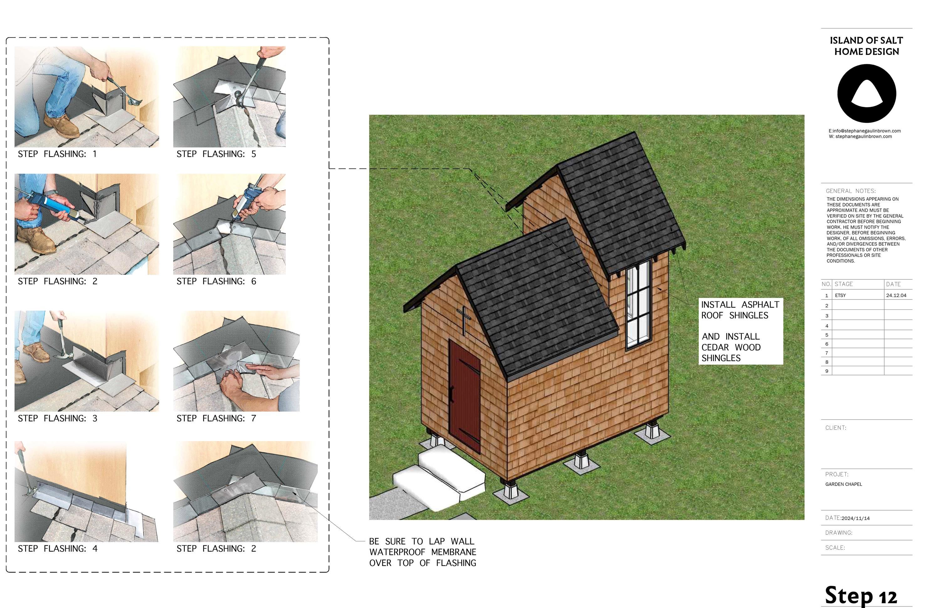 Backyard Chapel Plans - Build Your Own Small Home Chapel - Etsy