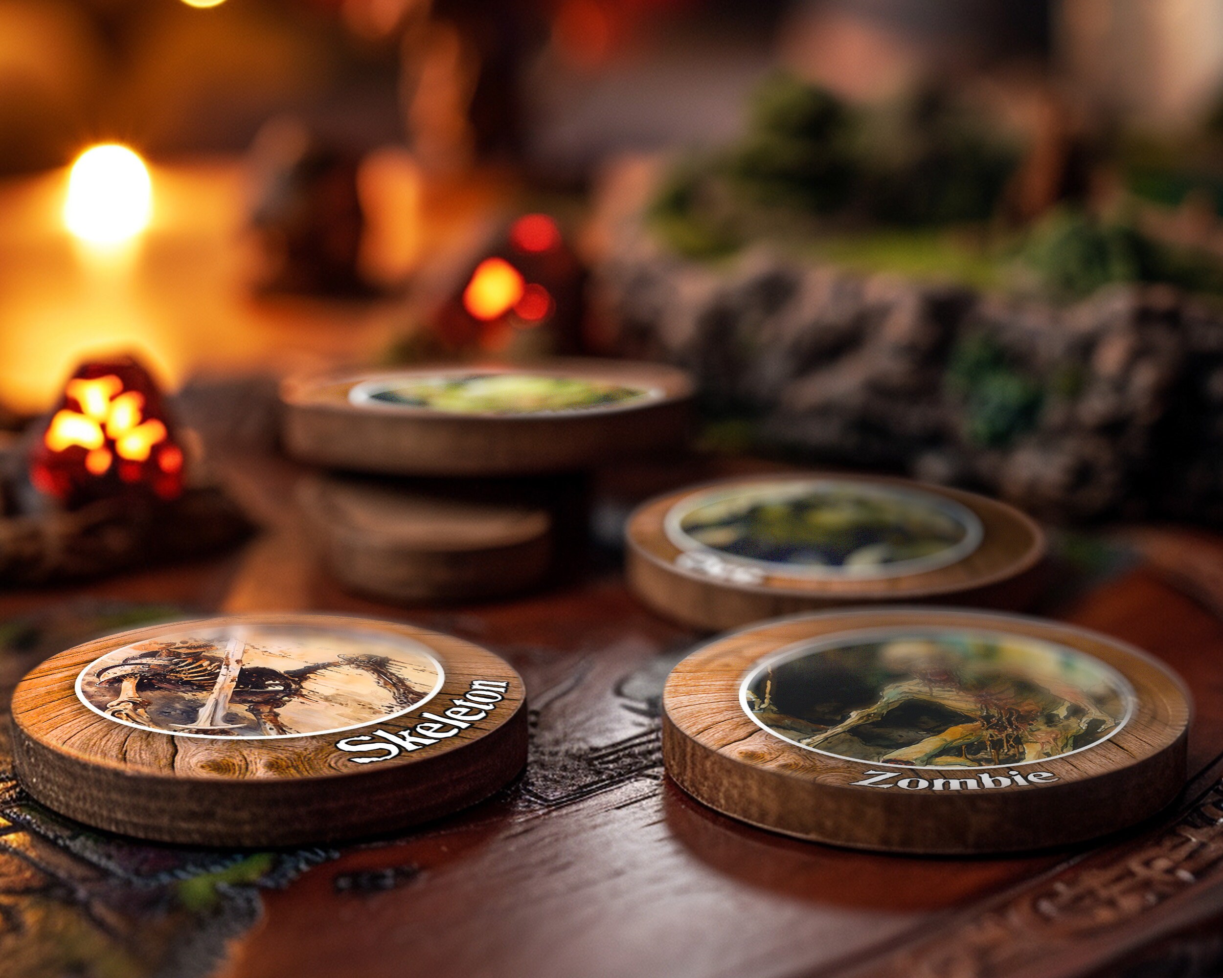 D&D Printable Enemy Tokens Set | 20 Unique Creatures | Dm's Essential ...