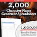 Dnd Multi-race Character & NPC Name Generator | 5e DM Tool | Instant ...
