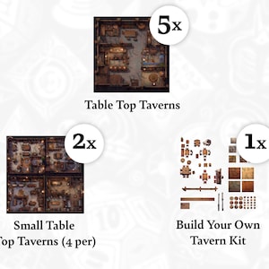 Dnd Tavern Map Collection - Immersive Environments for Dms | 5e World ...