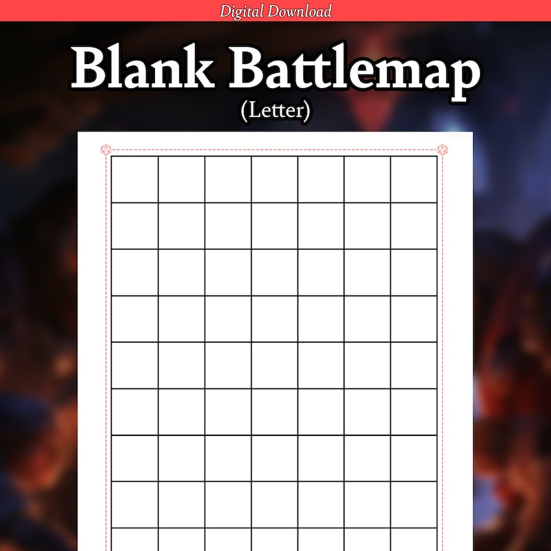 Dnd Map Template - Etsy