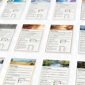 Dnd Weather & Terrain Complete Reference Guide - Descriptive Tools for ...