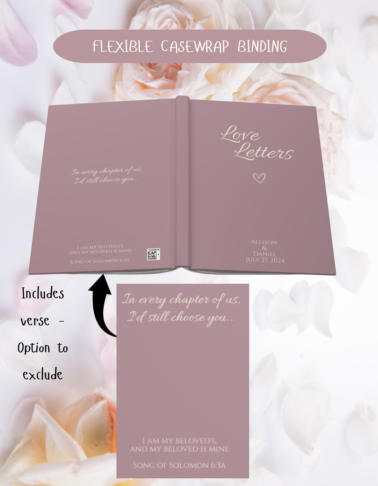 Love Letters Journal, Personalized Couple's Keepsake, Love of My Life ...