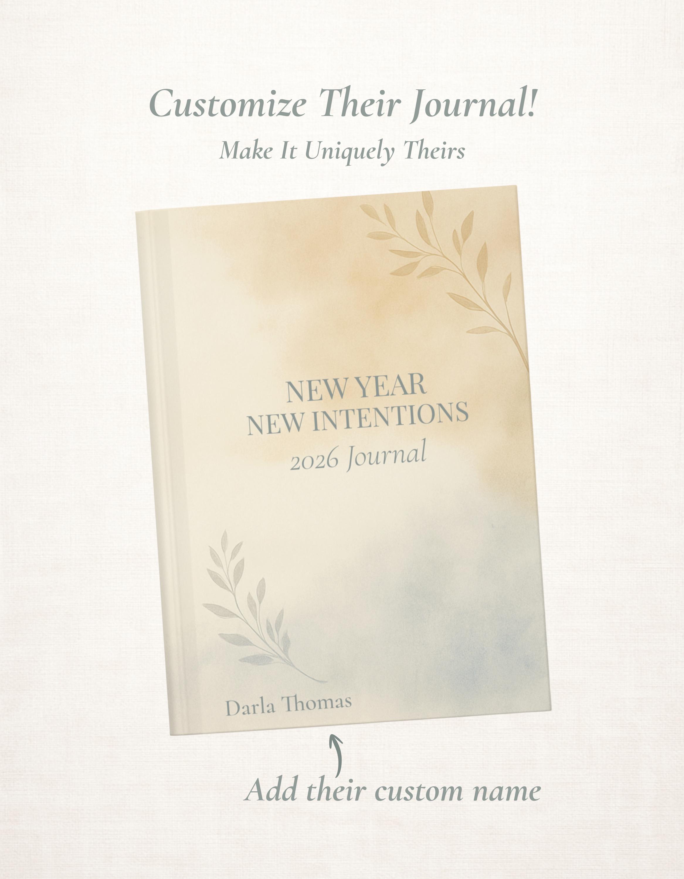 New Year Journal, Personalized 2026 Goal Setting Journal, Reflections ...