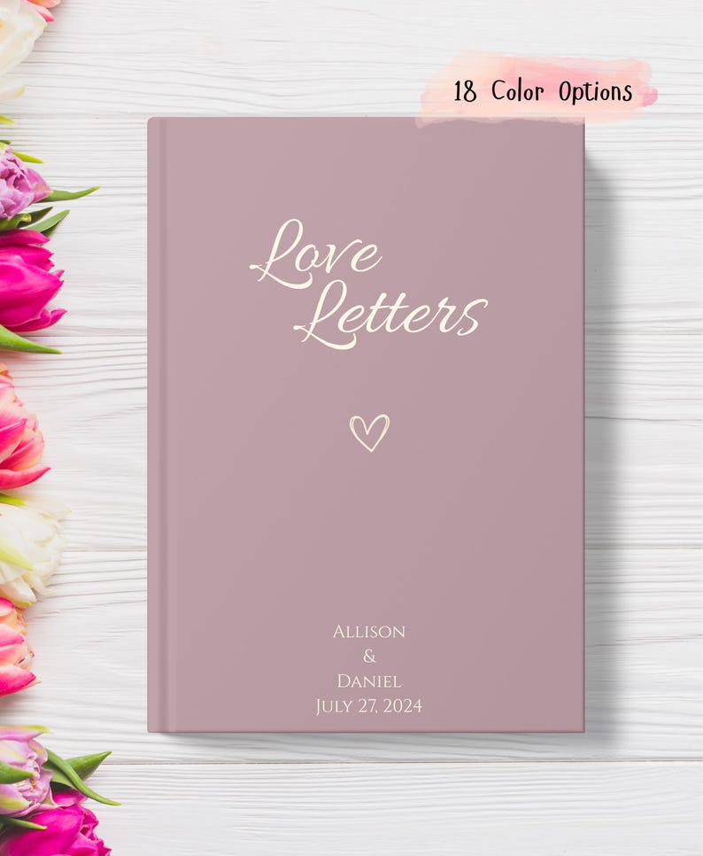 Love Letters Journal, Personalized Couple's Keepsake, Love of My Life ...