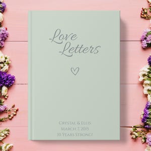 Love Letters Journal, Personalized Couple's Keepsake, Love of My Life ...