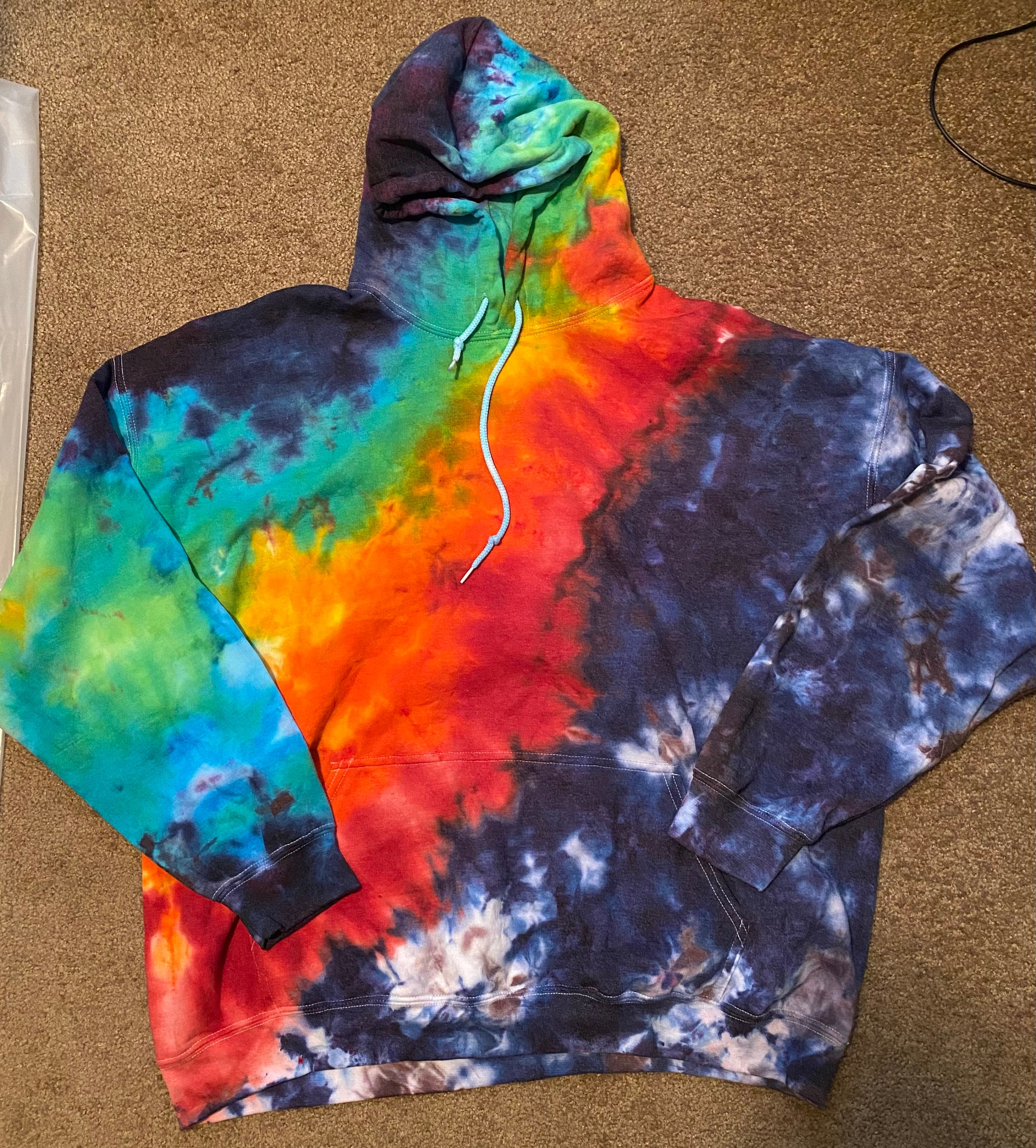 A Custom Tie Dye T-shirt - Etsy