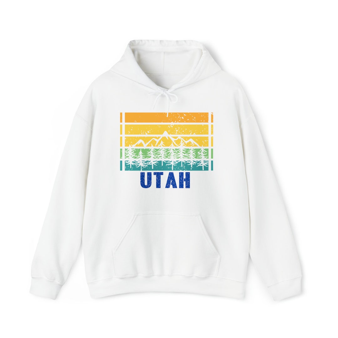 Retro UTAH Ski Sweatshirt, Unisex Utah Hoodie, Ski Utah, Gift for Him ...