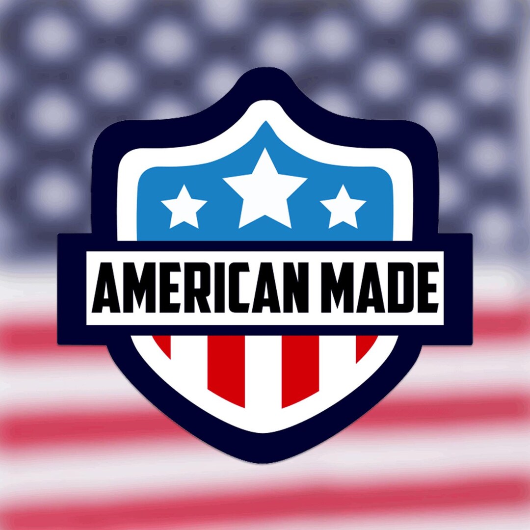 American Made Patriotic Hard Hat Sticker 100% Vinyl Hardhats, Toolbox ...