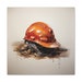 Construction Hard Hat Canvas Wrap Kids Roo Decor for Home Office Decor ...