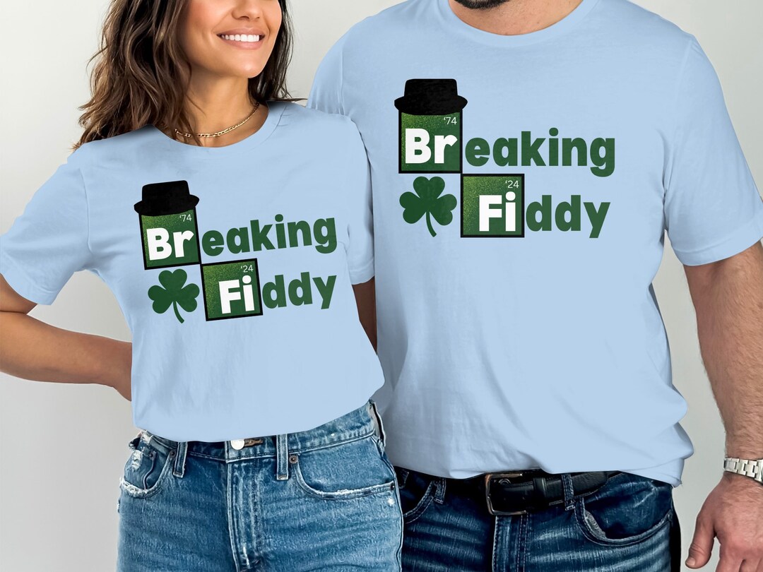 Breaking Fiddy 50th Birthday Party Tees, Sweatshirts & Hoodies Irish ...