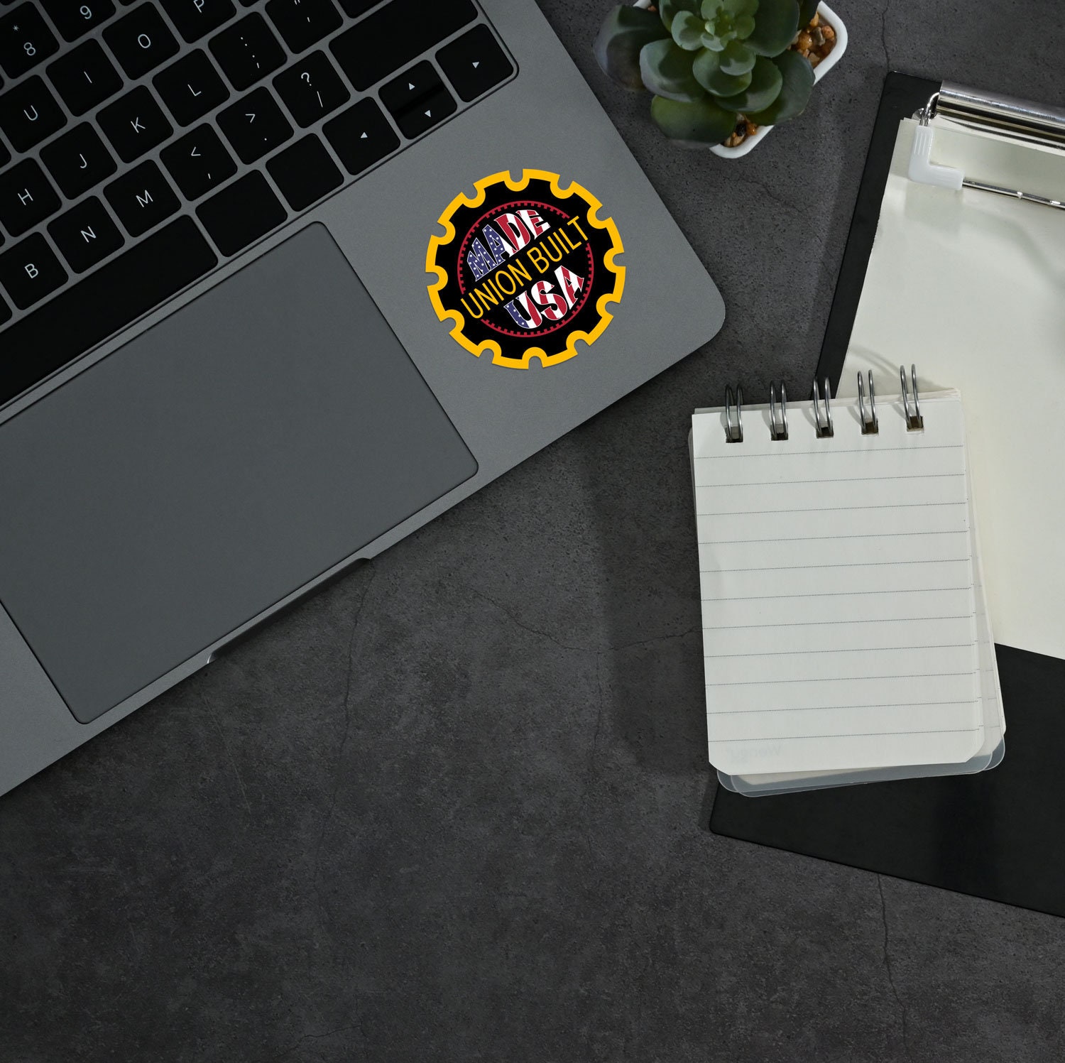 Made USA Union Built Hard Hat Sticker | 100% Vinyl | Hardhats, Toolbox ...